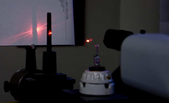 Laser Diffraction of a Helix | Physics Instructional Resource Team