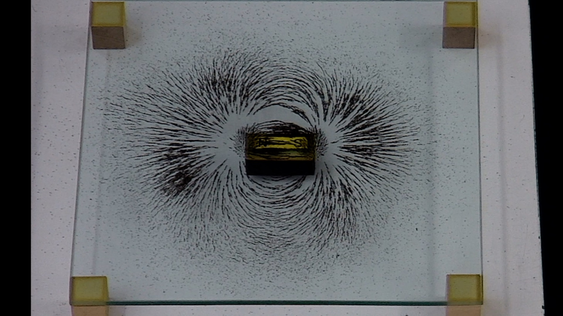 Magnet and Iron Filings | Physics Instructional Resource Team